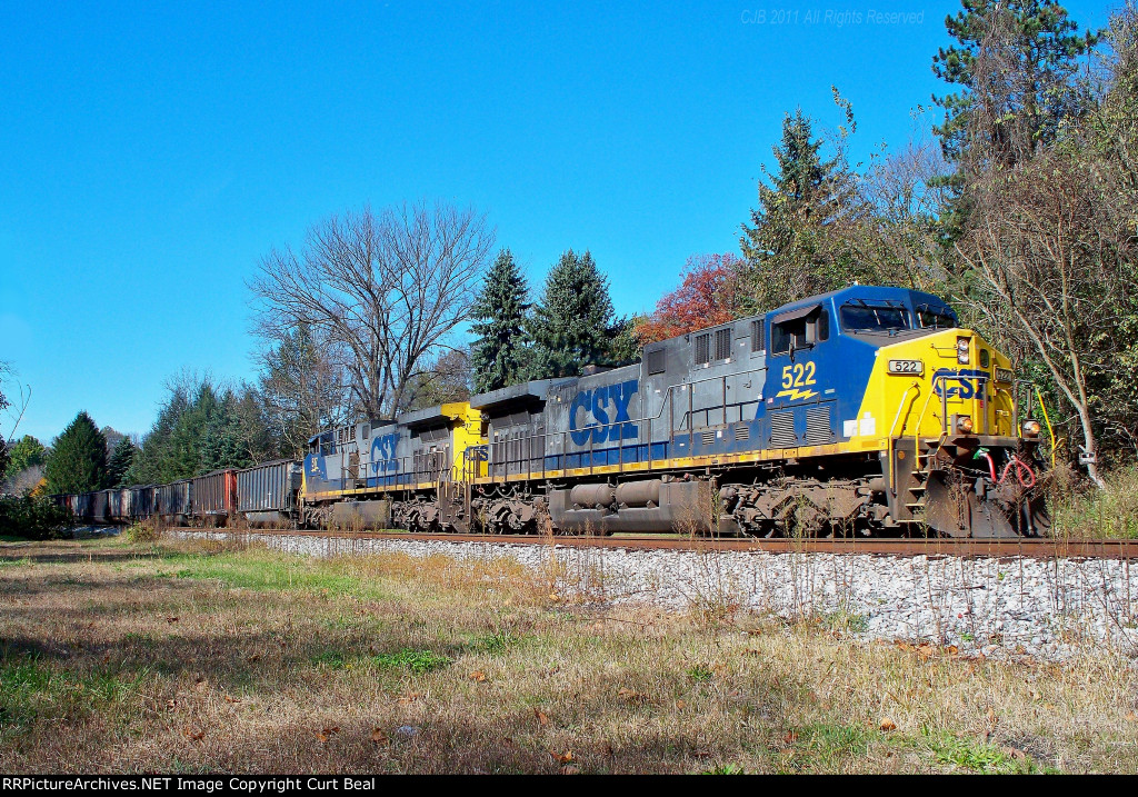 CSX 522 and 517